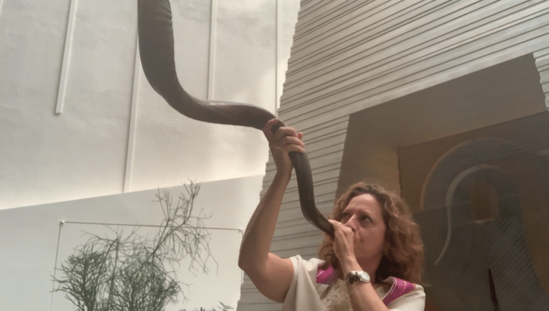 Shofar Blast - Temple Israel of Boston